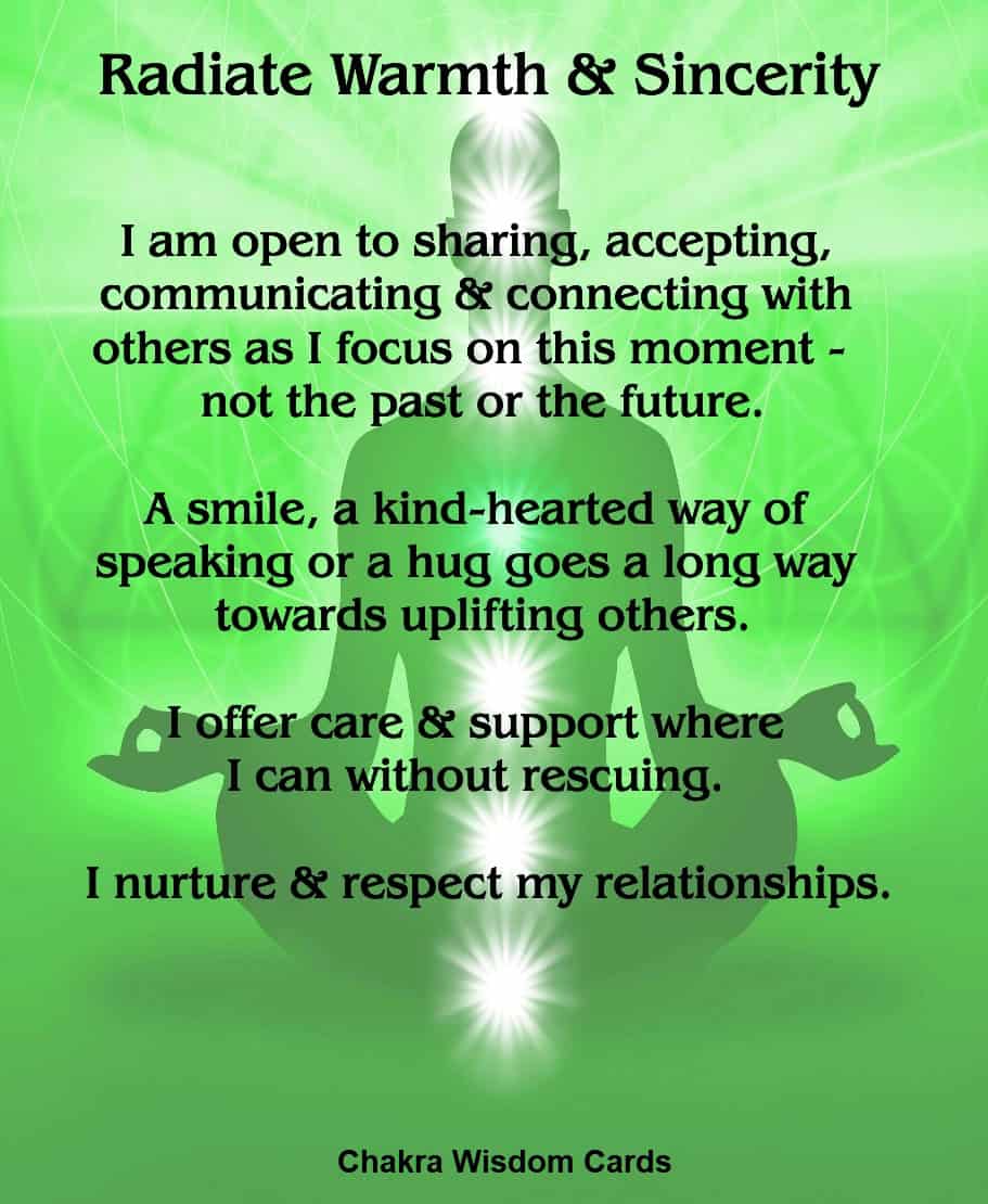 Heart Chakra – Loving Yourself And Radiating Warmth And Sincerity ...